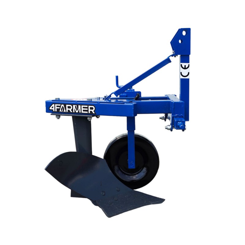 Charrue à lit simple sans régulation 4FARMER