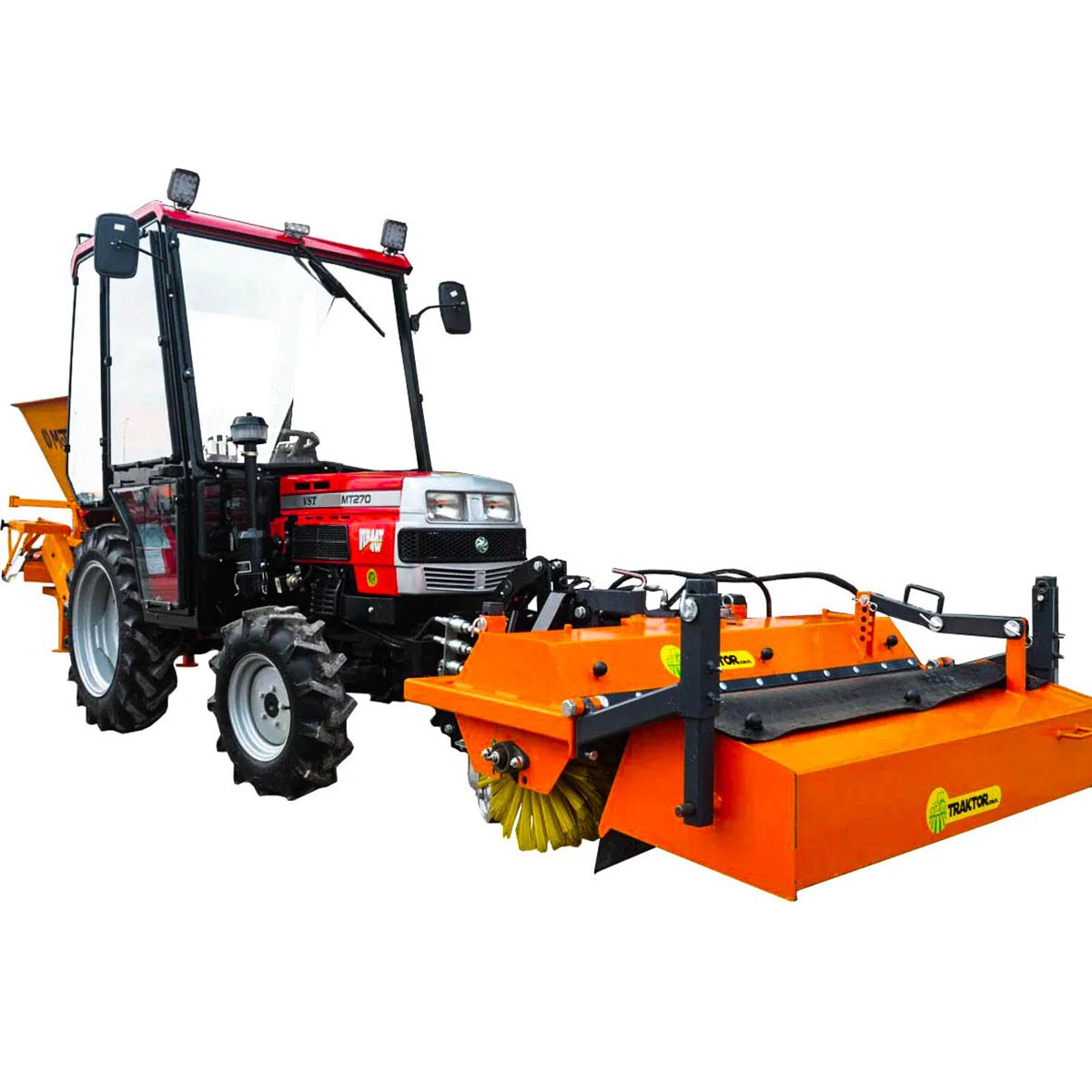 VST MT270 Fieldtrac 4x4 24KM 27KM Zamiatarka Komunalna VST MT270 Fieldtrac 4x4 24KM 27KM Zamiatarka Komunalna