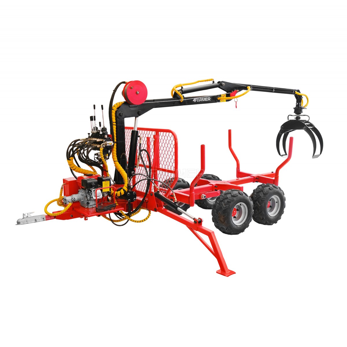 Forest crane ATV LT1500 + trailer loader HDS 1.5t / 300 kg